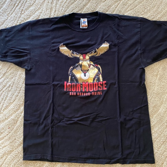 Shirts | Tshirt From A Pub In Bar Harbor Maine Called The Iron Moose | Poshmark